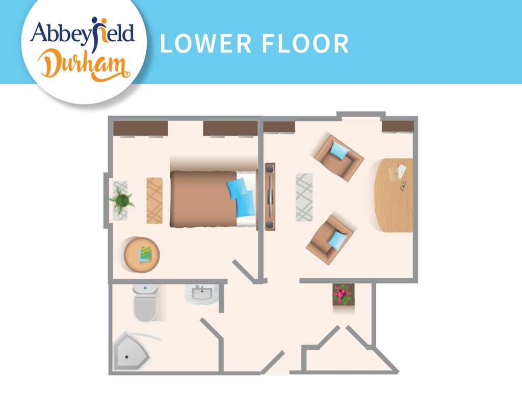 Rare two room unit available now - Abbeyfield Houses Society of Durham